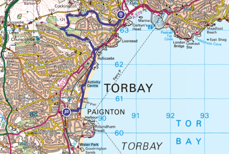 Torquay Station to Paignton Station Walk | Fi Darby
