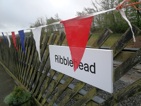 Ribblehead Station Flags | Fi Darby