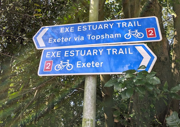 Signs Exe Estuary Trail | Fi Darby