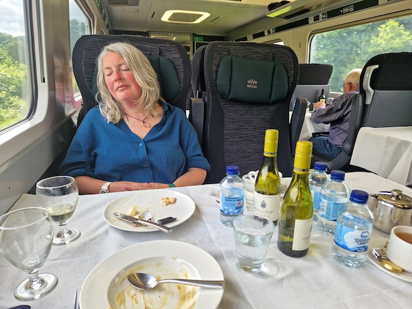 My GWR Pullman Dining Experience - Fi Darby