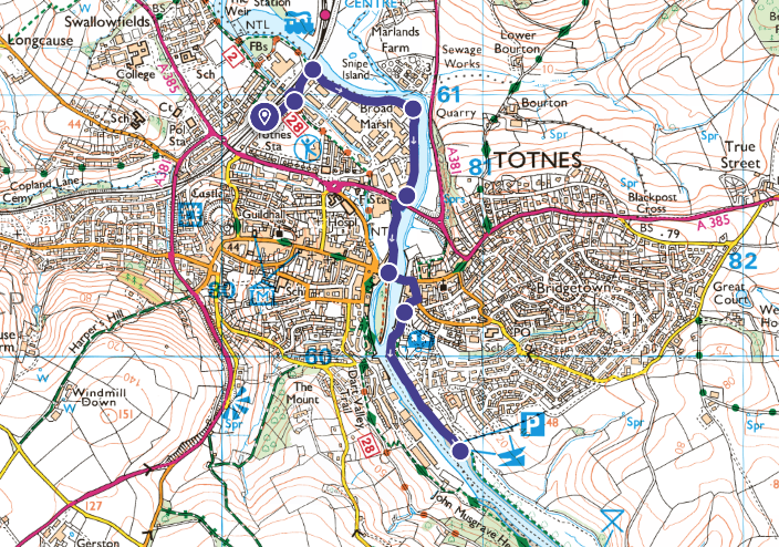 Totnes Station to Steamer Quay | Fi Darby